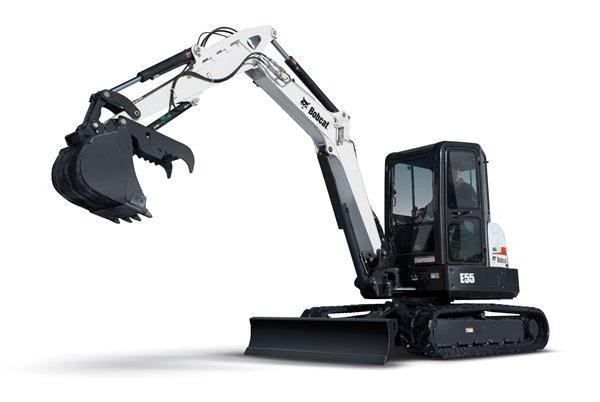 Bobcat E55 excavator specs & dimensions (2011 - 2024) | Diggers ...