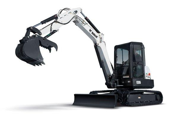 Bobcat E55W excavator specs & dimensions (2009 - 2015) | Diggers ...