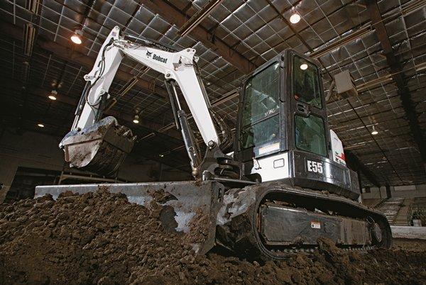 Bobcat E55W excavator specs & dimensions (2009 - 2015) | Diggers ...