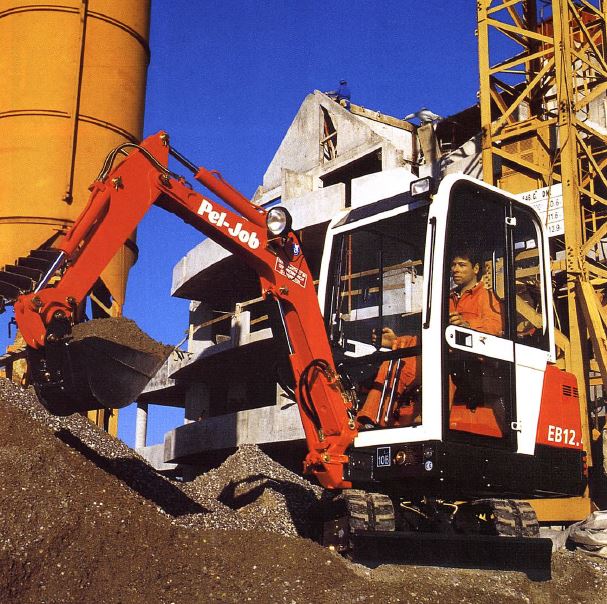 Pel-Job EB 12.4 excavator specs & dimensions (1991 - 1997) | Diggers ...