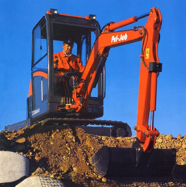 Pel-Job EB 200 XT excavator specs & dimensions (1997 - 2000) | Diggers ...