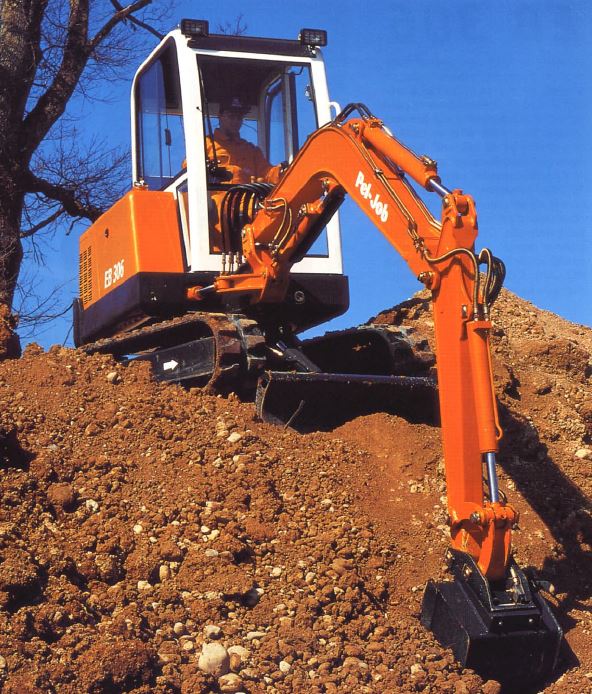 Pel-Job EB 306 excavator specs & dimensions (1995 - 1998) | Diggers ...