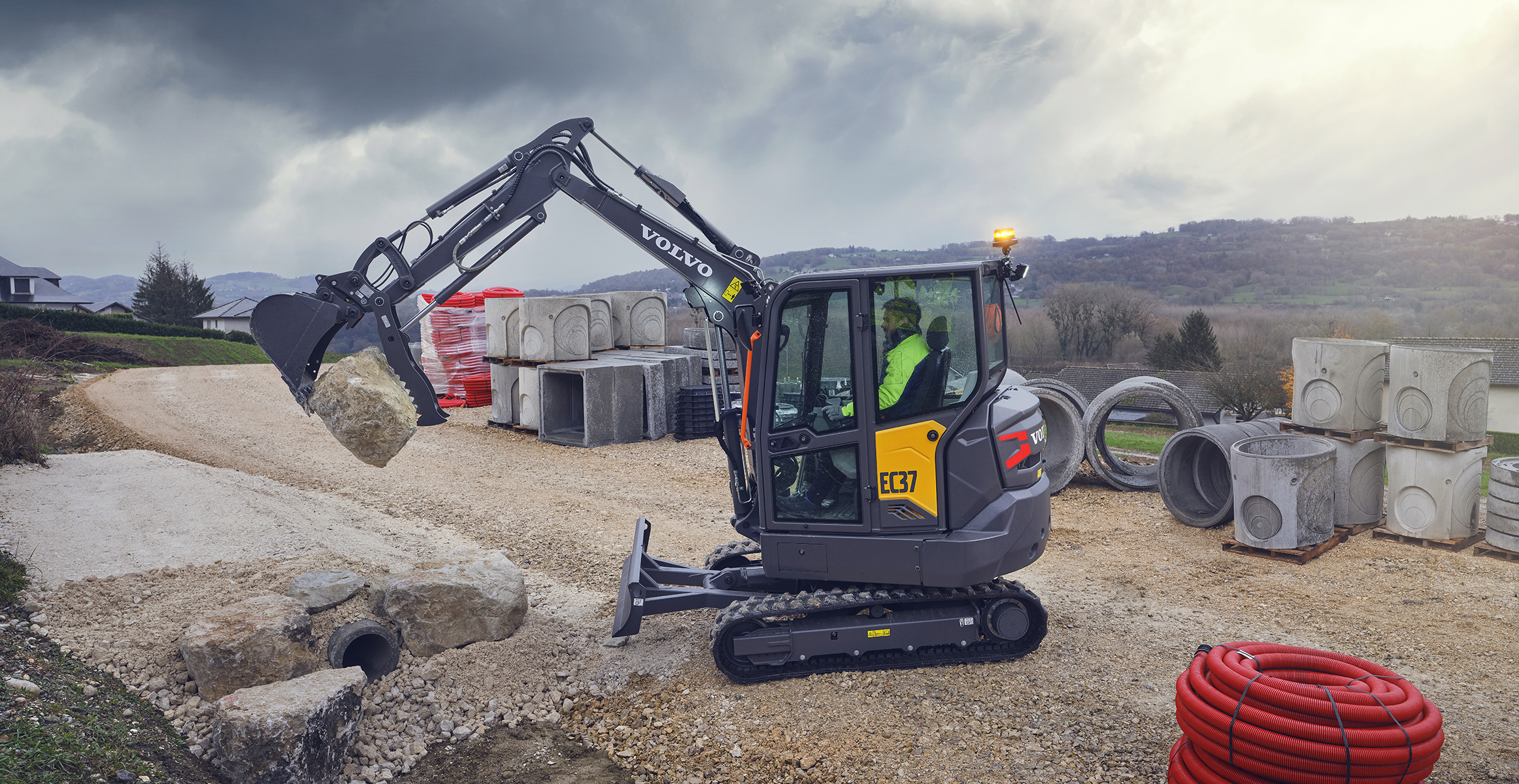 Volvo EC37 excavator specs & dimensions (2024 - 2025) | Diggers ...