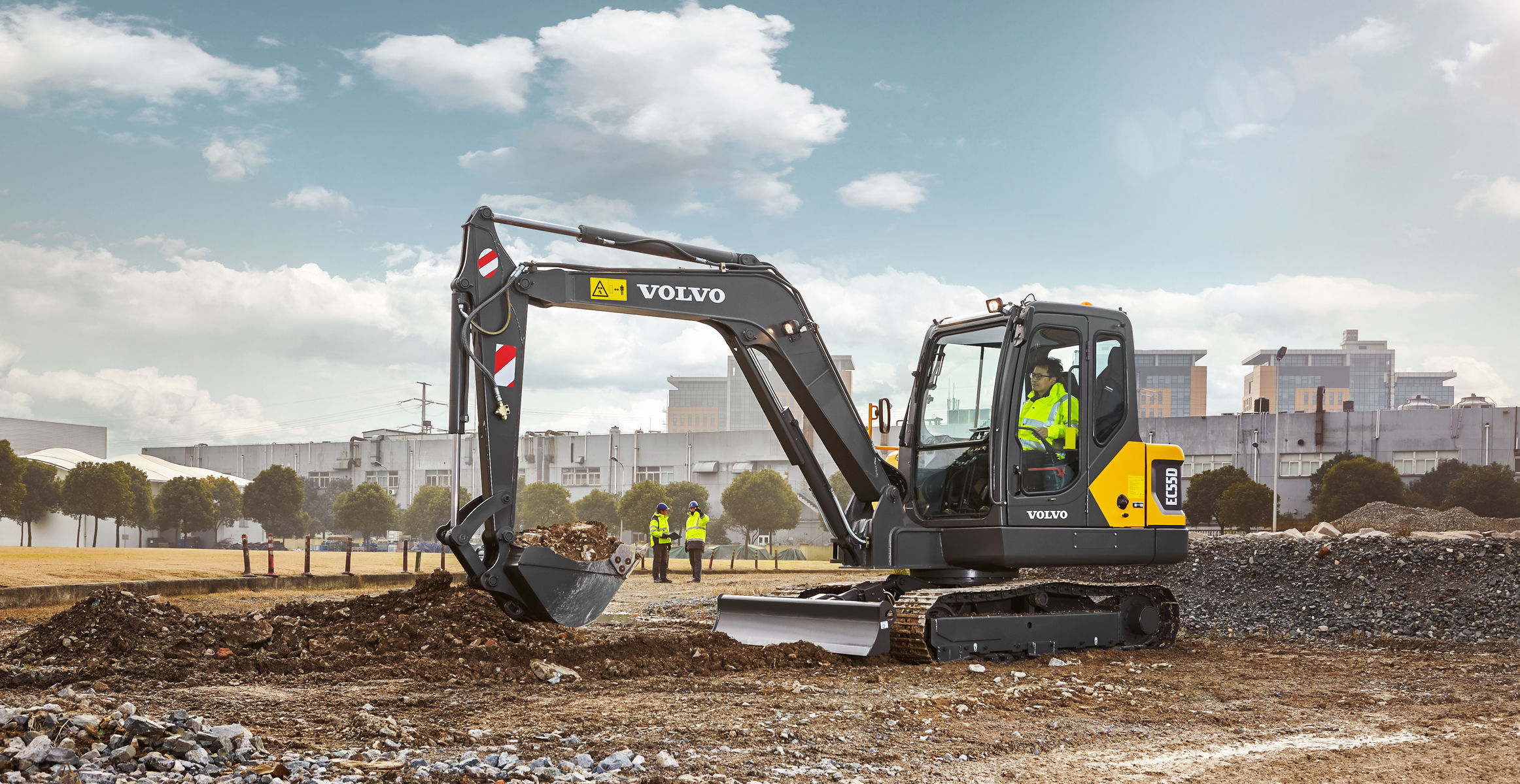 Volvo EC55D excavator specs & dimensions (2020 - 2025) | Diggers ...