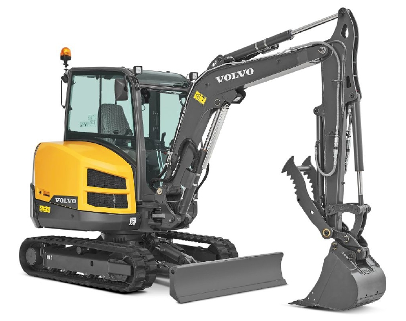 Volvo ECR40D excavator specs & dimensions (2016 - 2018) | Diggers ...