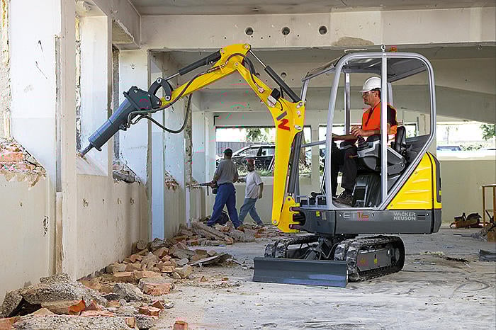 Wacker Neuson ET16 excavator specs & dimensions (2017 - 2019) | Diggers | LECTURA Specs