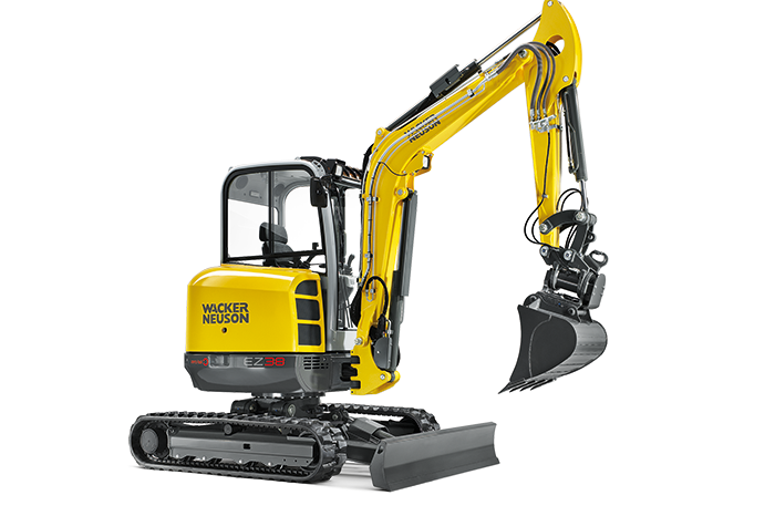 Wacker Neuson EZ38 excavator specs & dimensions (2014 - 2018) | Diggers ...