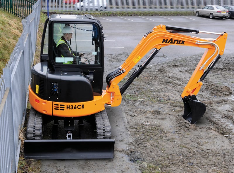 Hanix H36CR excavator specs & dimensions (2019 - 2025) | Diggers ...