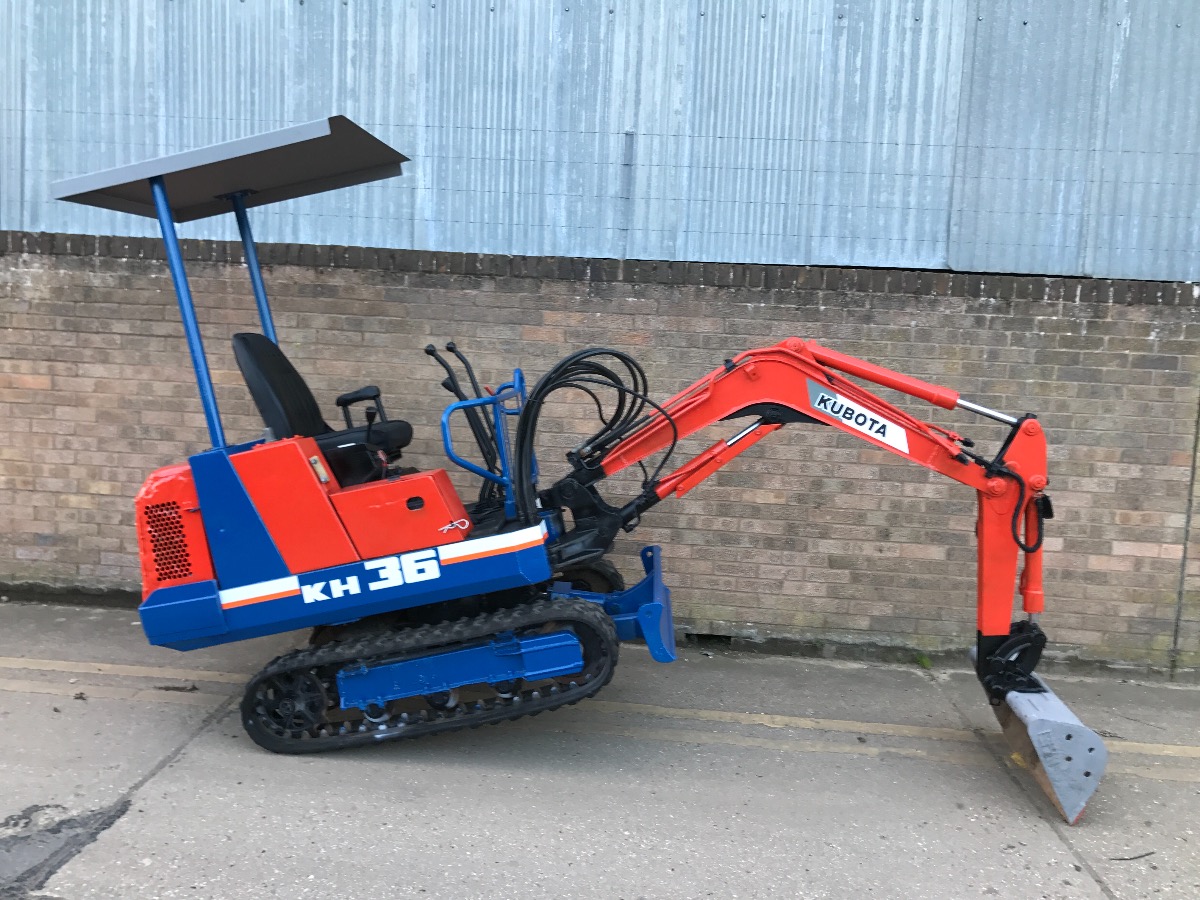 Kubota KH36 G excavator specs & dimensions (1987 - 1991) | Diggers ...