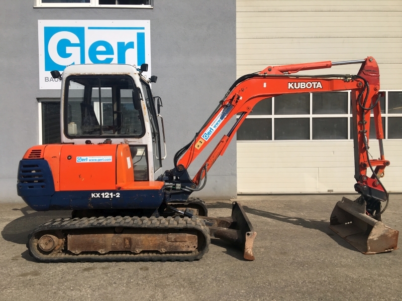 Kubota KX121-2 excavator specs & dimensions (1996 - 2002) | Diggers ...