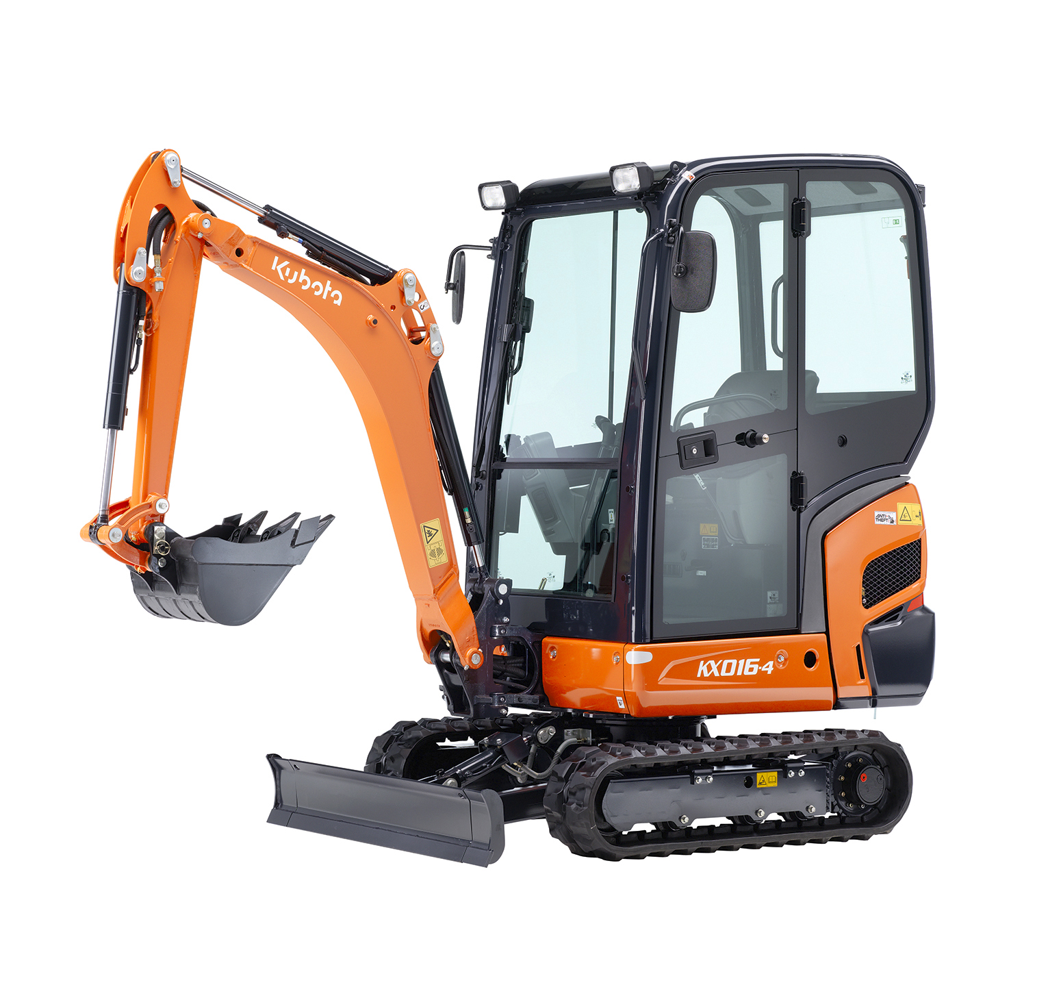 Kubota KX16-4 excavator specs & dimensions (2011 - 2025) | Diggers ...