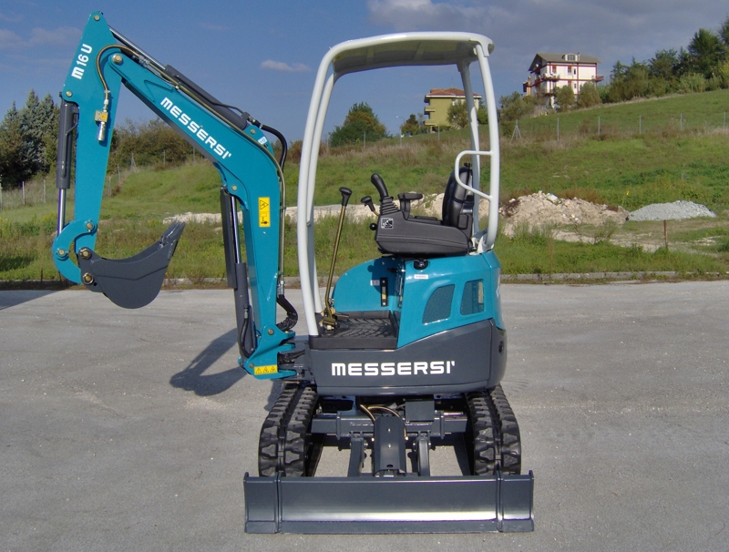 Messersi M 16 U excavator specs & dimensions (2006 - 2009) | Diggers ...