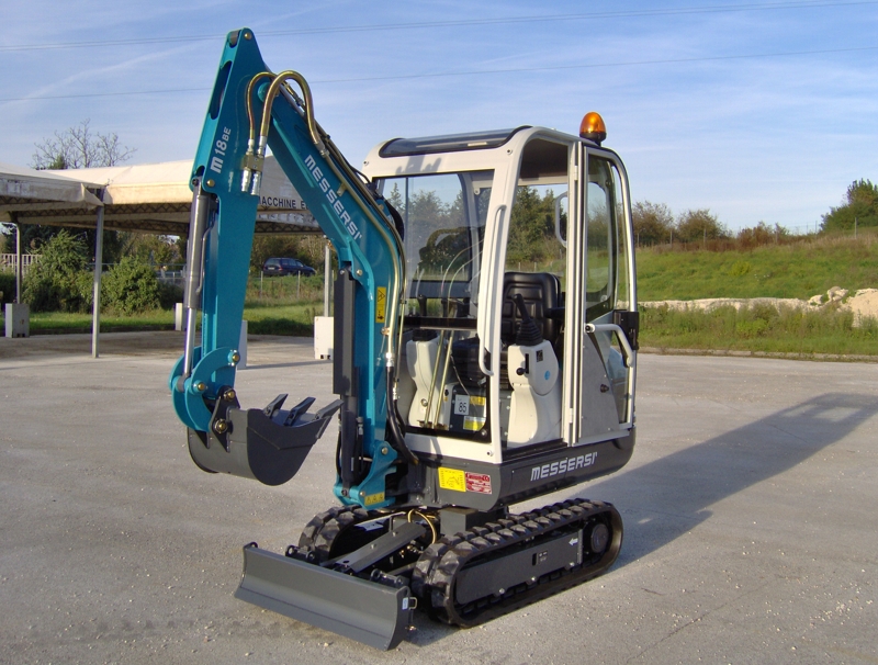 Messersi M 18 BE excavator specs & dimensions (1995 - 2004) | Diggers ...