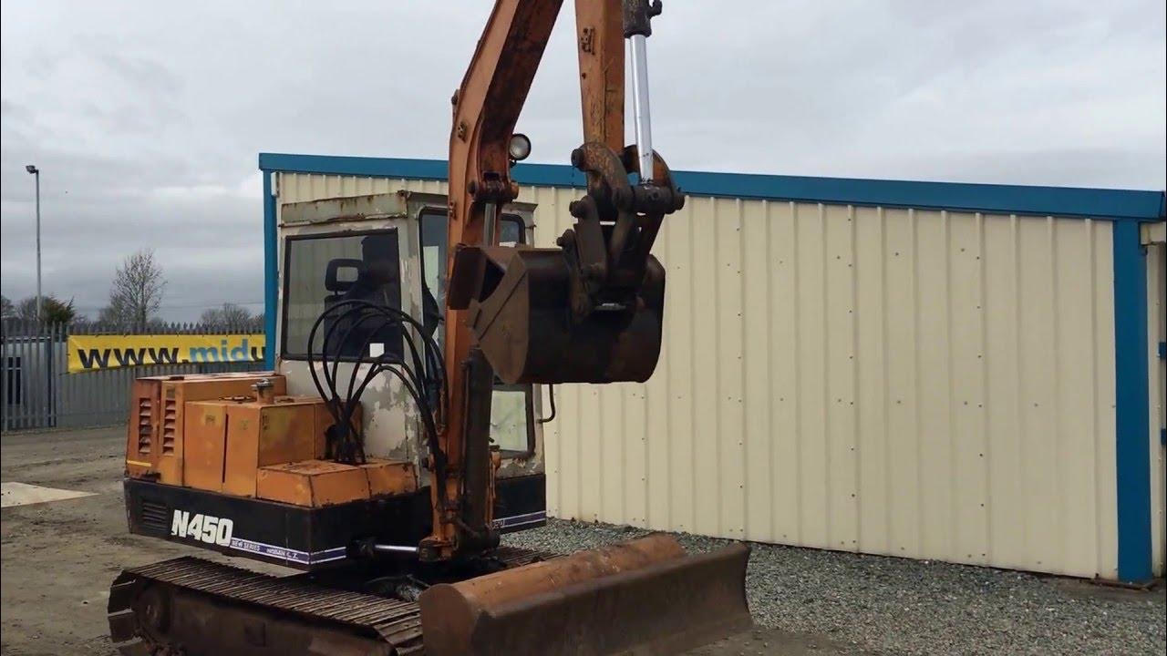 Hanix N 450-2 excavator specs & dimensions (1988 - 1994) | Diggers ...