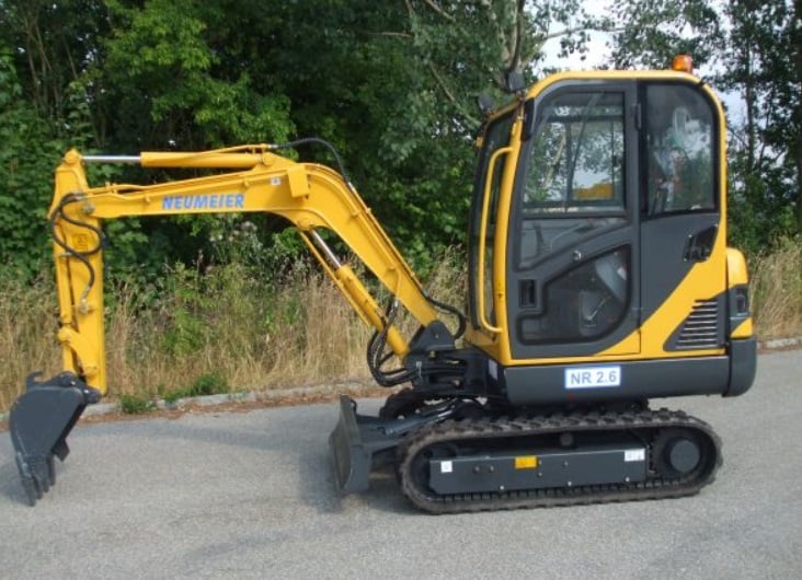 Neumeier NR 2.6 excavator specs & dimensions (2006 - 2010) | Diggers ...