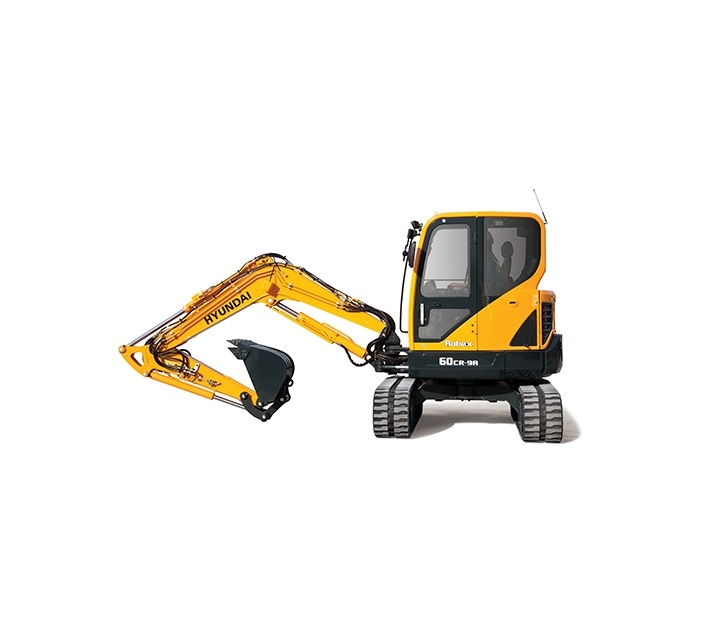 Hyundai R60CR-9A excavator specs & dimensions (2020 - 2025) | Diggers ...