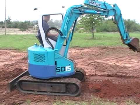 Hanix S&B 15 W excavator specs & dimensions (1988 - 1992) | Diggers ...