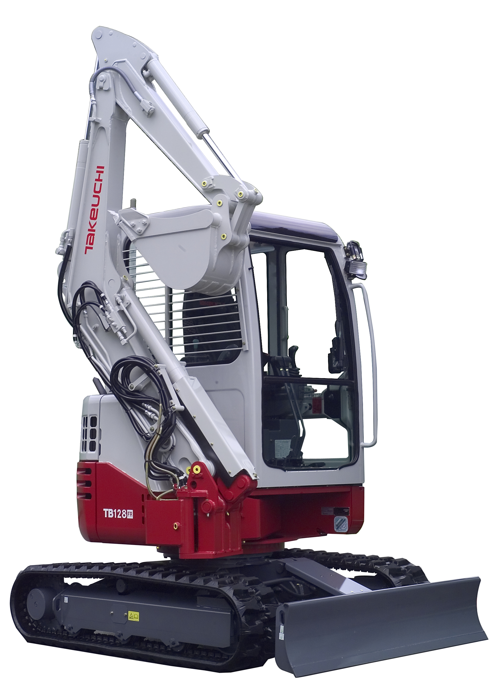 Takeuchi TB 128 FR excavator specs & dimensions (2010 - 2013) | Diggers ...