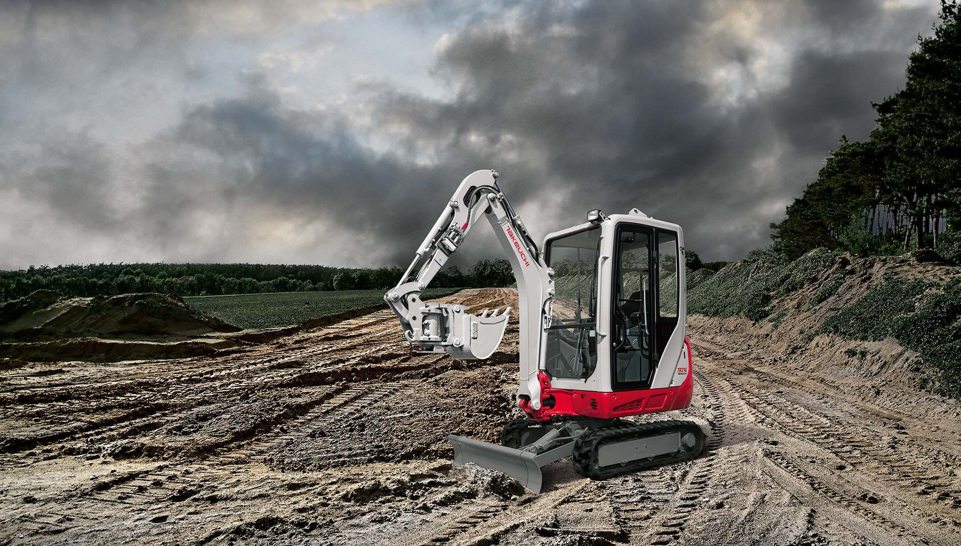 Takeuchi TB 216 A excavator specs & dimensions (2013 - 2025) | Diggers ...