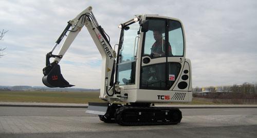 Terex TC 16 Twindrive excavator specs & dimensions (2006 - 2016 ...