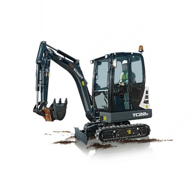 Schaeff TC 22-2 excavator specs & dimensions (2017 - 2020) | Diggers ...