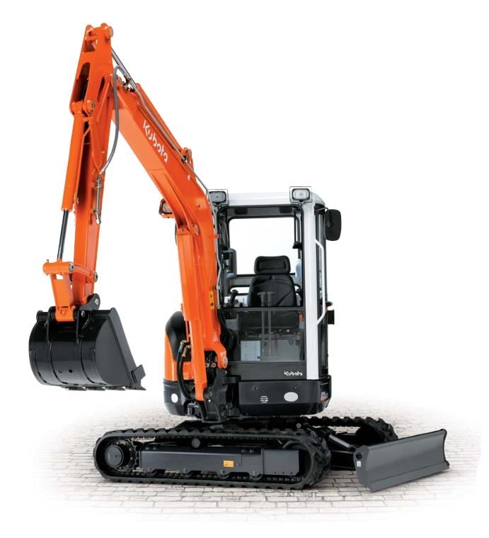 Kubota U30-3α2 GL excavator specs & dimensions (2008 - 2011) | Diggers ...
