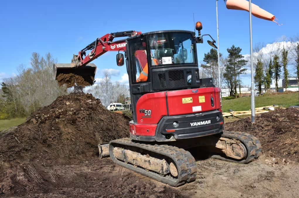 Yanmar ViO 50-6B excavator specs & dimensions (2024 - 2025) | Diggers | LECTURA Specs