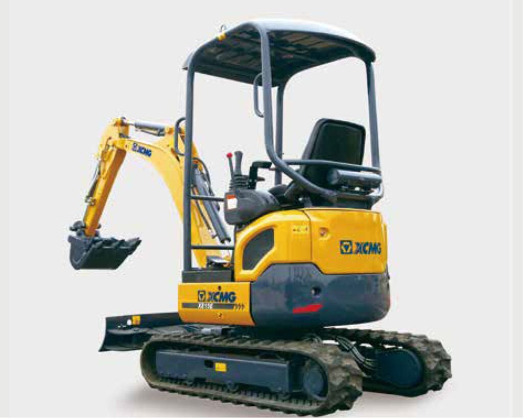 XCMG XE15E excavator specs & dimensions (2021 - 2025) | Diggers | LECTURA Specs