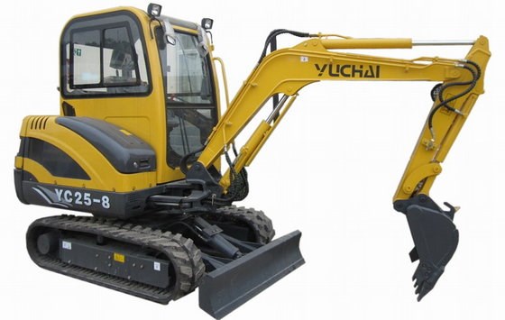Yuchai YC25-8 excavator specs & dimensions (2017 - 2025) | Diggers ...
