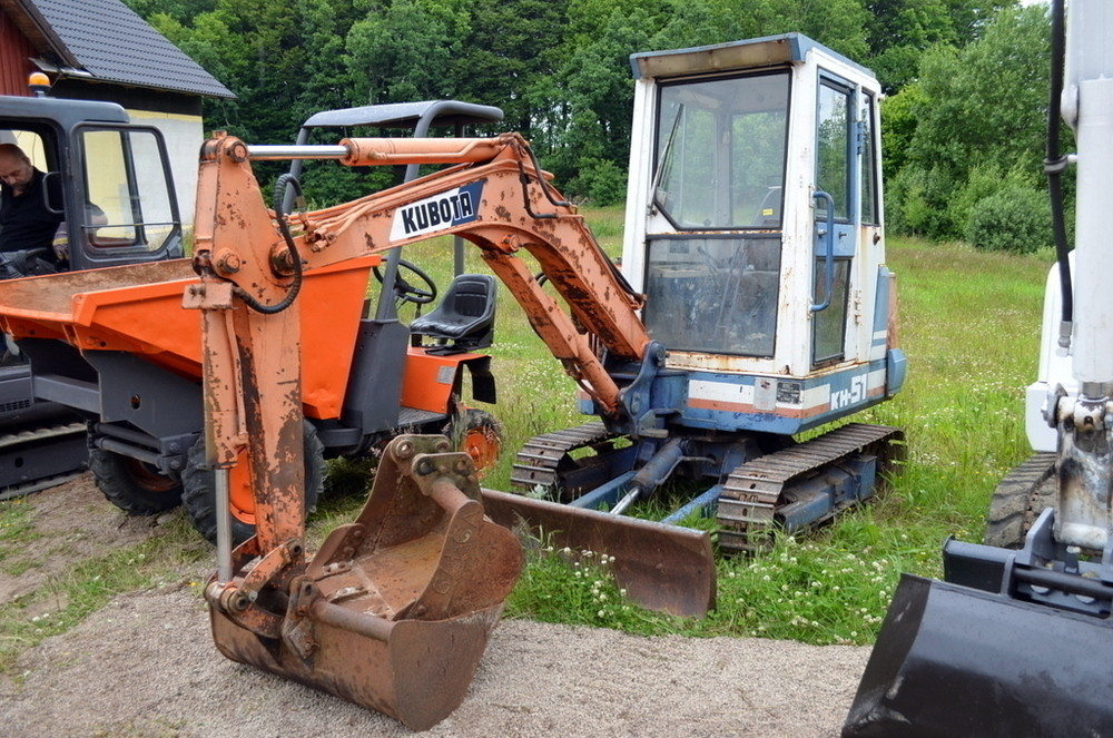 Kubota KH51 excavator specs & dimensions (1987 - 1991) | Diggers ...