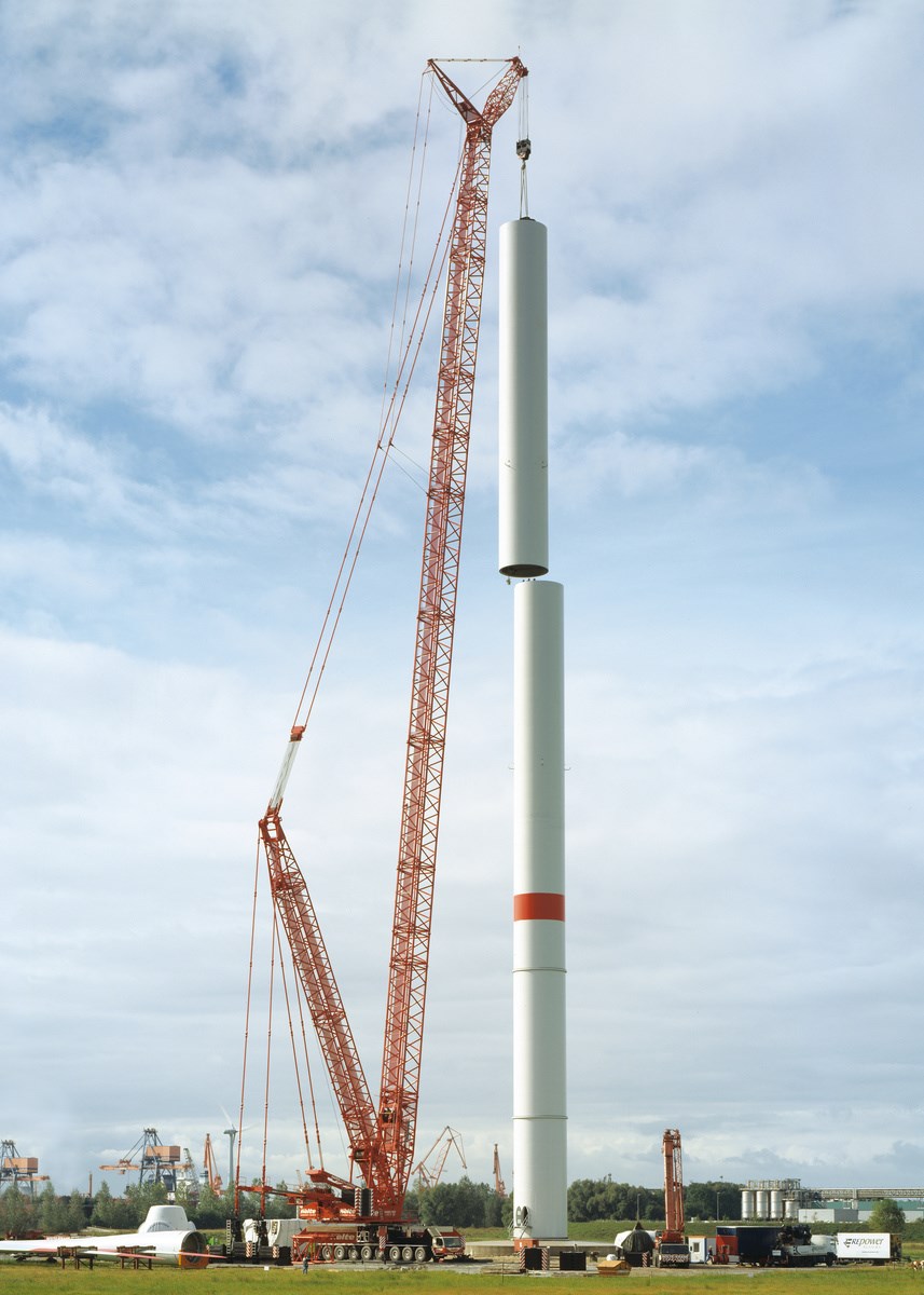 Liebherr LG 1750 crane - load chart, specs & dimensions (2017 - 2025 ...