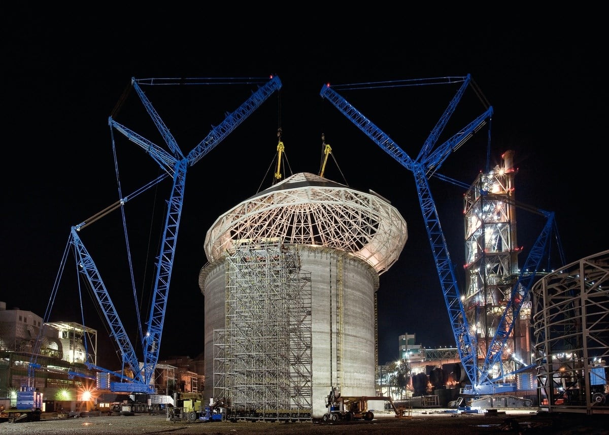 Liebherr LG 1750 crane - load chart, specs & dimensions (2017 - 2025 ...