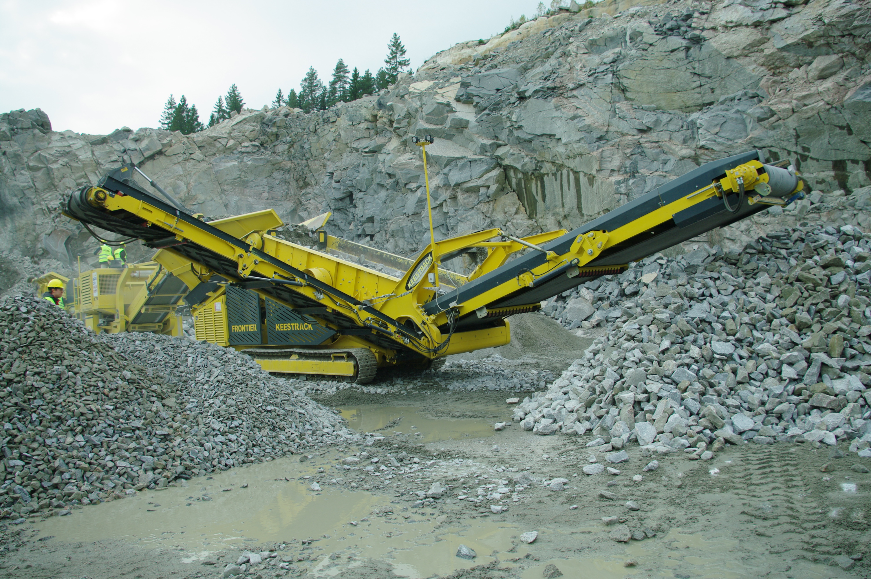 Keestrack Frontier 4518 T screener specs & dimensions 2007 - 2016 ...