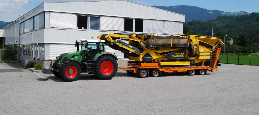 Keestrack Frontier 4518 T screener specs & dimensions 2007 - 2016 ...