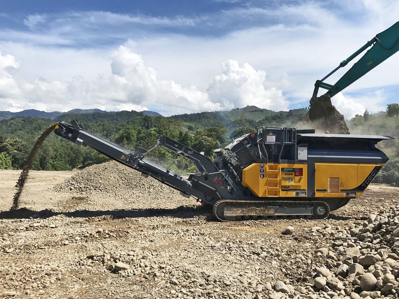 Rubble Master OS 70GO! screener specs & dimensions 2003 - 2020 ...