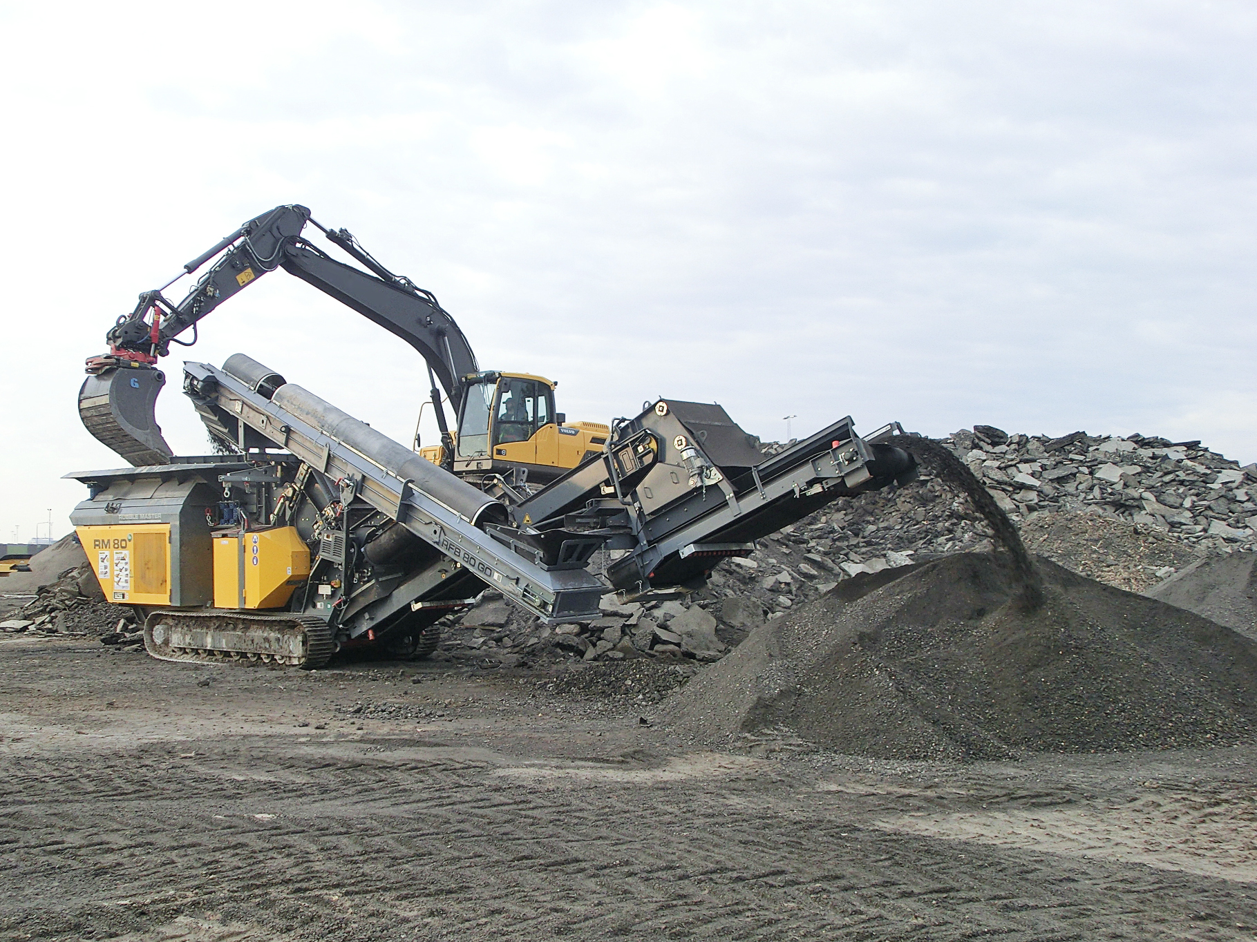 Rubble Master OS 80GO! screener specs & dimensions 2003 - 2020 ...