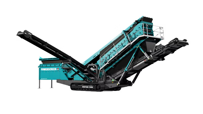 Powerscreen PS CHIEFTAIN direct feed screener specs (1996 - 2000 ...