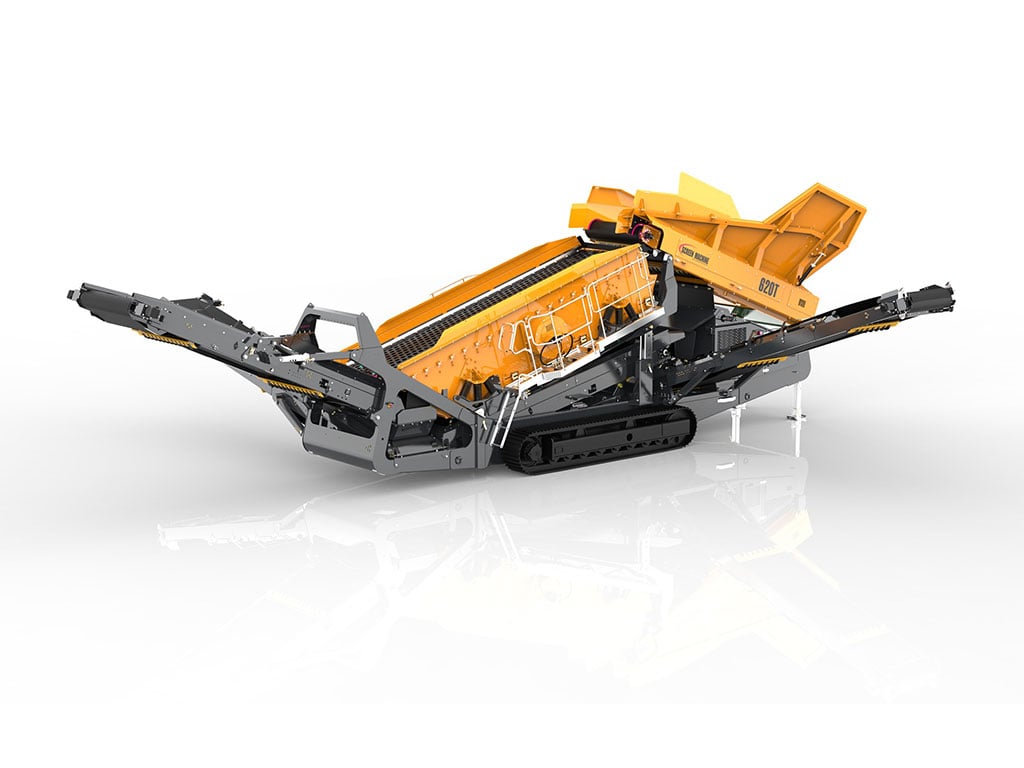Screen Machine Industries Scalper 620T screener specs & dimensions 2024 ...