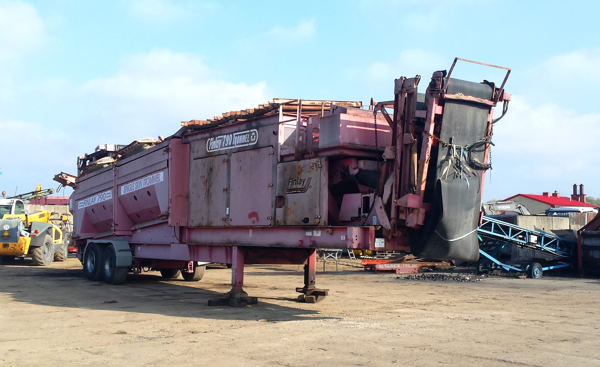 Terex-Finlay 790 Trommel screener specs & dimensions (2000 - 2013 ...