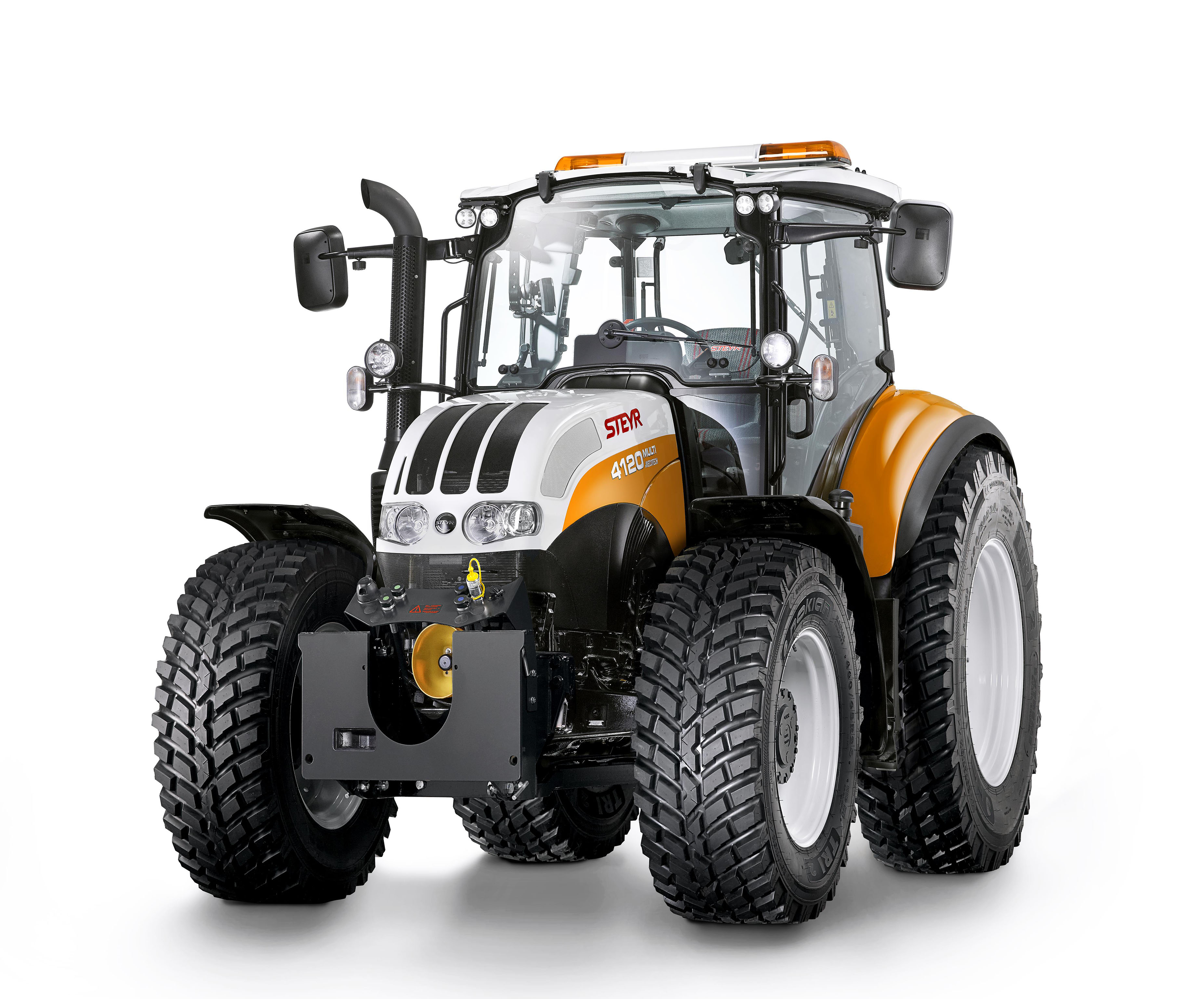 Steyr 4100 Multi Profi 4WD Tractor Specs & Dimensions (2016 - 2018 ...