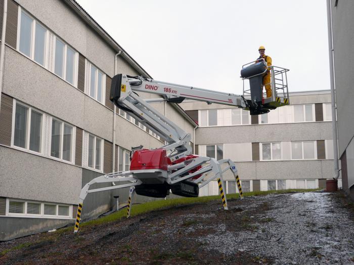 Dino Lift Dino 185 XTC Specs & Dimensions (2010 - 2017) | Crawler ...