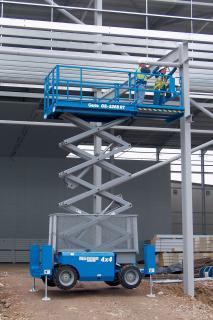 Genie GS-2668 RT Specs & Dimensions (2001 - 2011) | Wheeled scissor ...