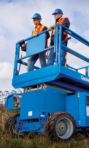 Genie GS-2669 DC Specs & Dimensions (2012 - 2025) | Wheeled scissor ...