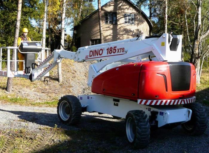 Dino Lift Rhino 185 XTS Specs & Dimensions (2011 - 2014) | Wheeled ...