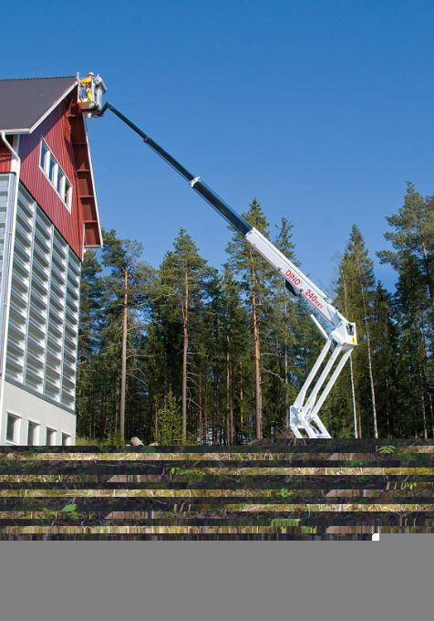 Dino Lift Rhino 240 RXT Specs (2004 - 2014) | Wheeled Articulating Boom ...