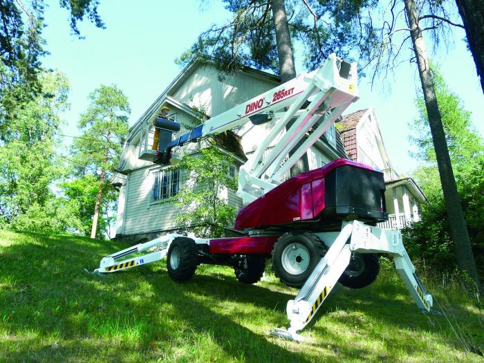 Dino Lift Rhino 265 RXT Specs & Dimensions (2010 - 2014) | Wheeled ...