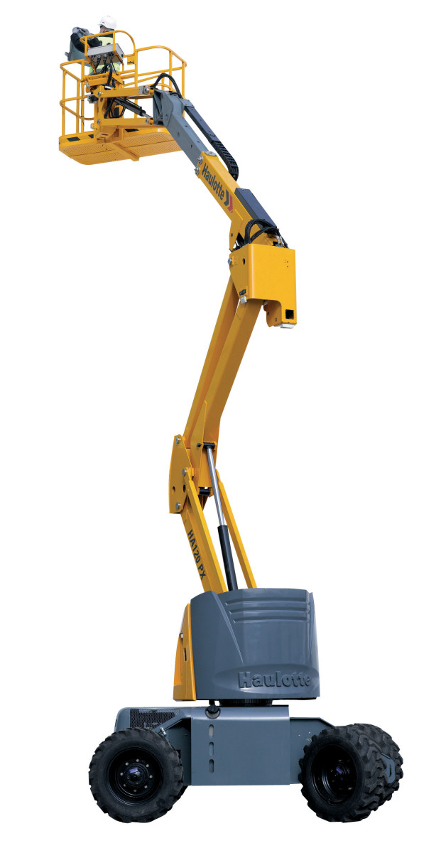 Haulotte HA120 PX Specs & Dimensions (2009 - 2019) | Wheeled Articulating Boom Lifts | LECTURA Specs