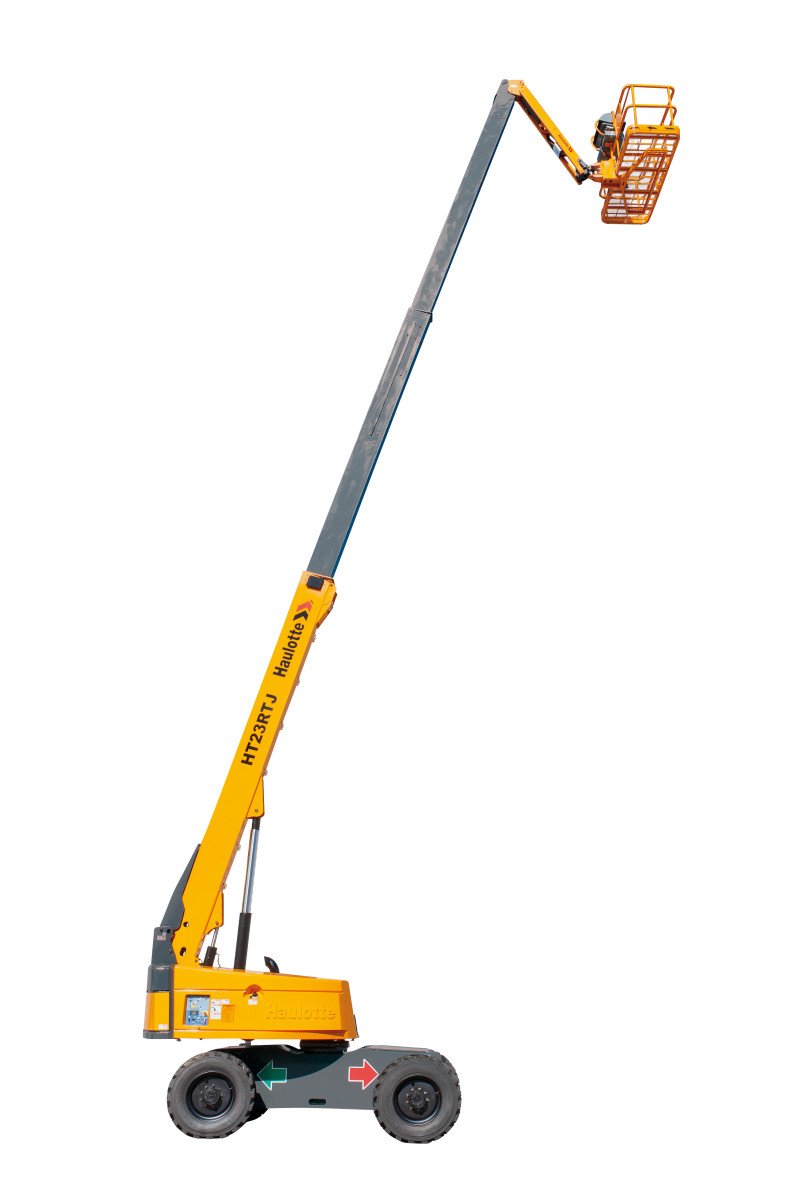 Haulotte HT23 RTJ PRO Specs & Dimensions (2013 - 2025) | Wheeled Telescopic Boom Lifts | LECTURA ...