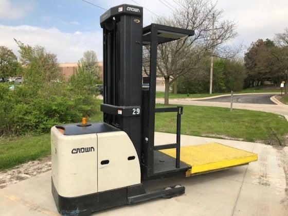 Crown SP3520-30 order picker specs & dimensions (2008 - 2015) | LECTURA ...