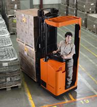 BT SSE 160 Stand up rider pallet stacker specs & dimensions (2009 ...